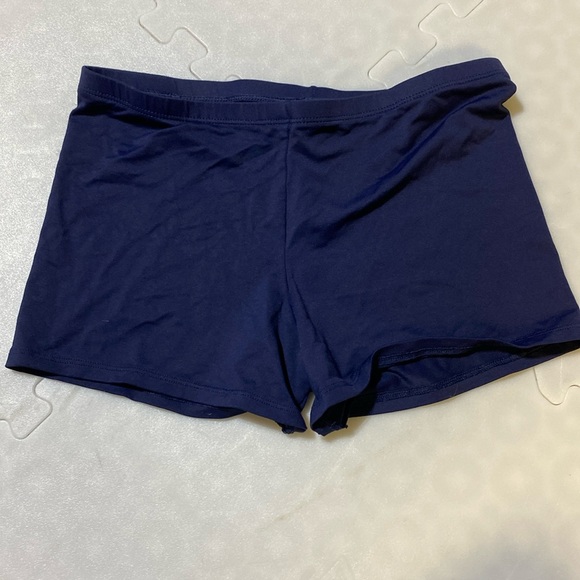 Body Wrappers | Bottoms | Blue Dance Shortsbike Shorts By Body Wrappers ...